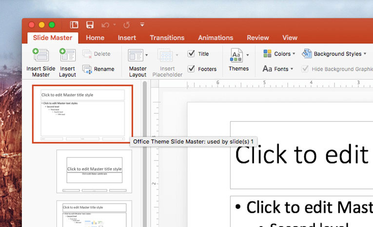 How To Create A Slide Master Or Template In PowerPoint