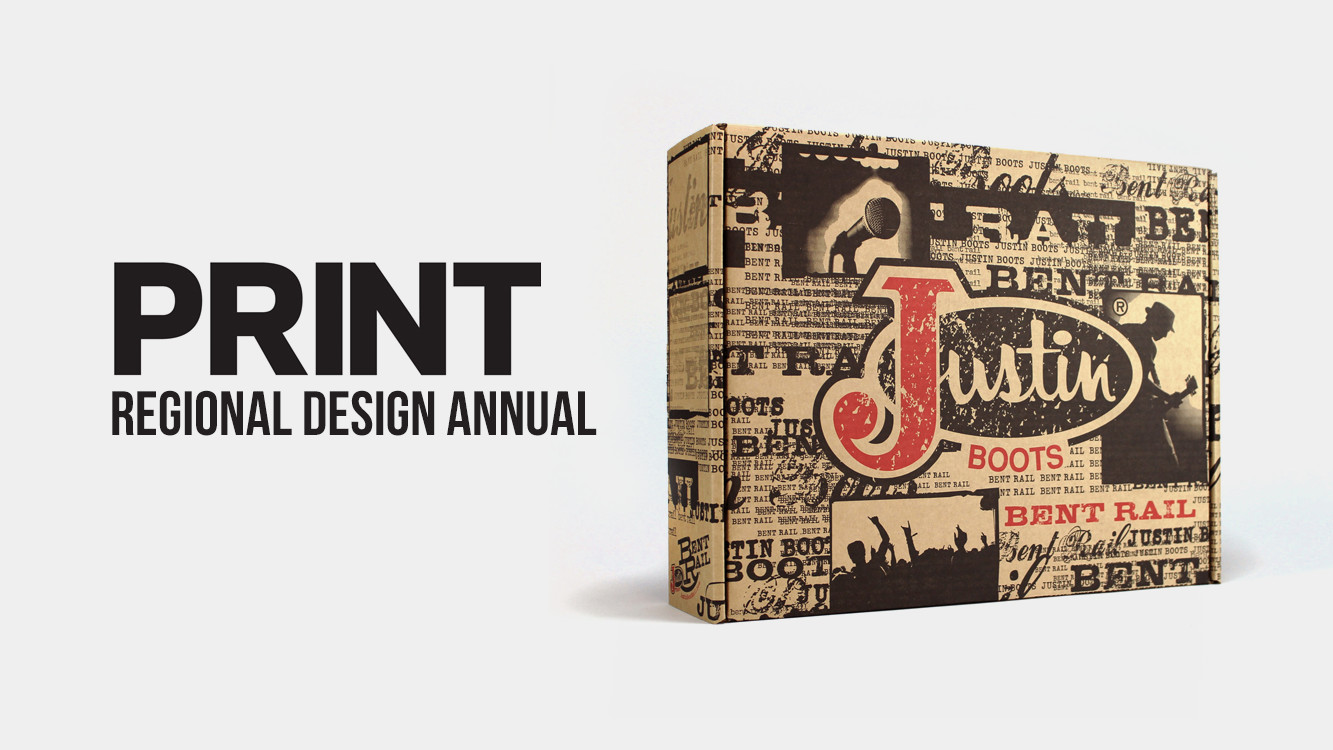 Balcom Agency's Package Design for Justin Bent Rail Boots Wins ...